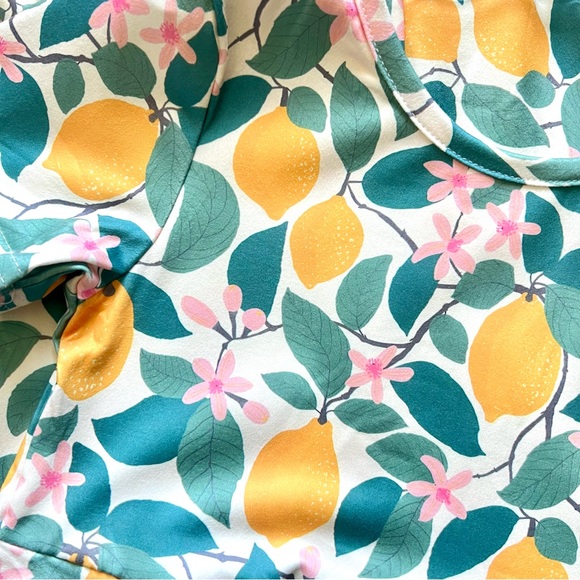 Dresses | Girl Boutique Blue Lemon Tree Dress | Poshmark